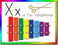 Prek Letter X - Confessions of a Homeschooler